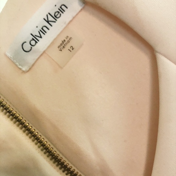 Calvin Klein | Dresses | Calvin Klein Light Pink Cocktail Dress | Poshmark